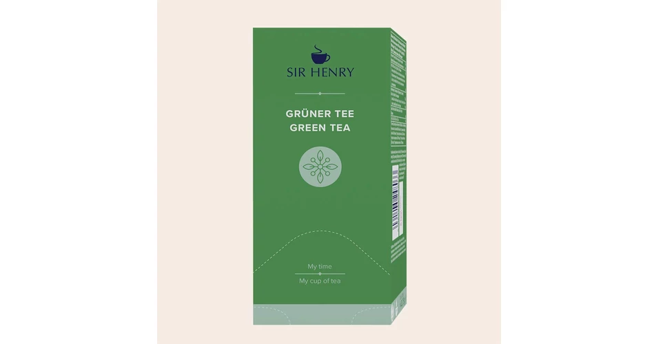 Sir Henry filteres zöld tea